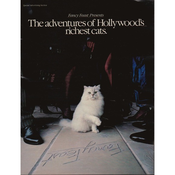 Fancy Feast | Art | Fancy Feast Hollywood Cats Celebrity Pet ...